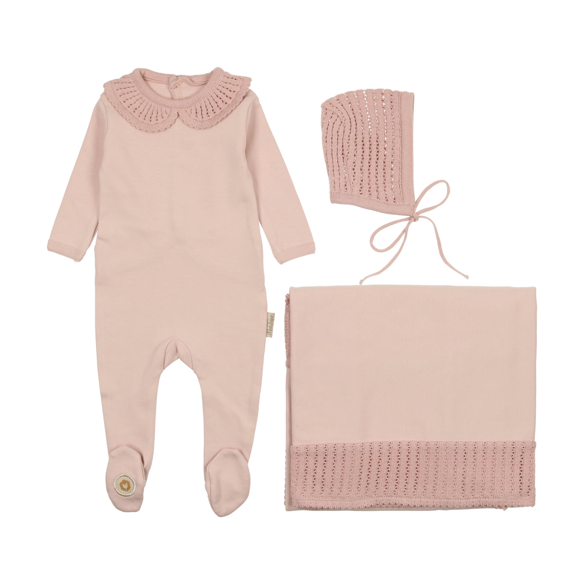 Graceful Collar Layette Set – Mon Trésor Bebe