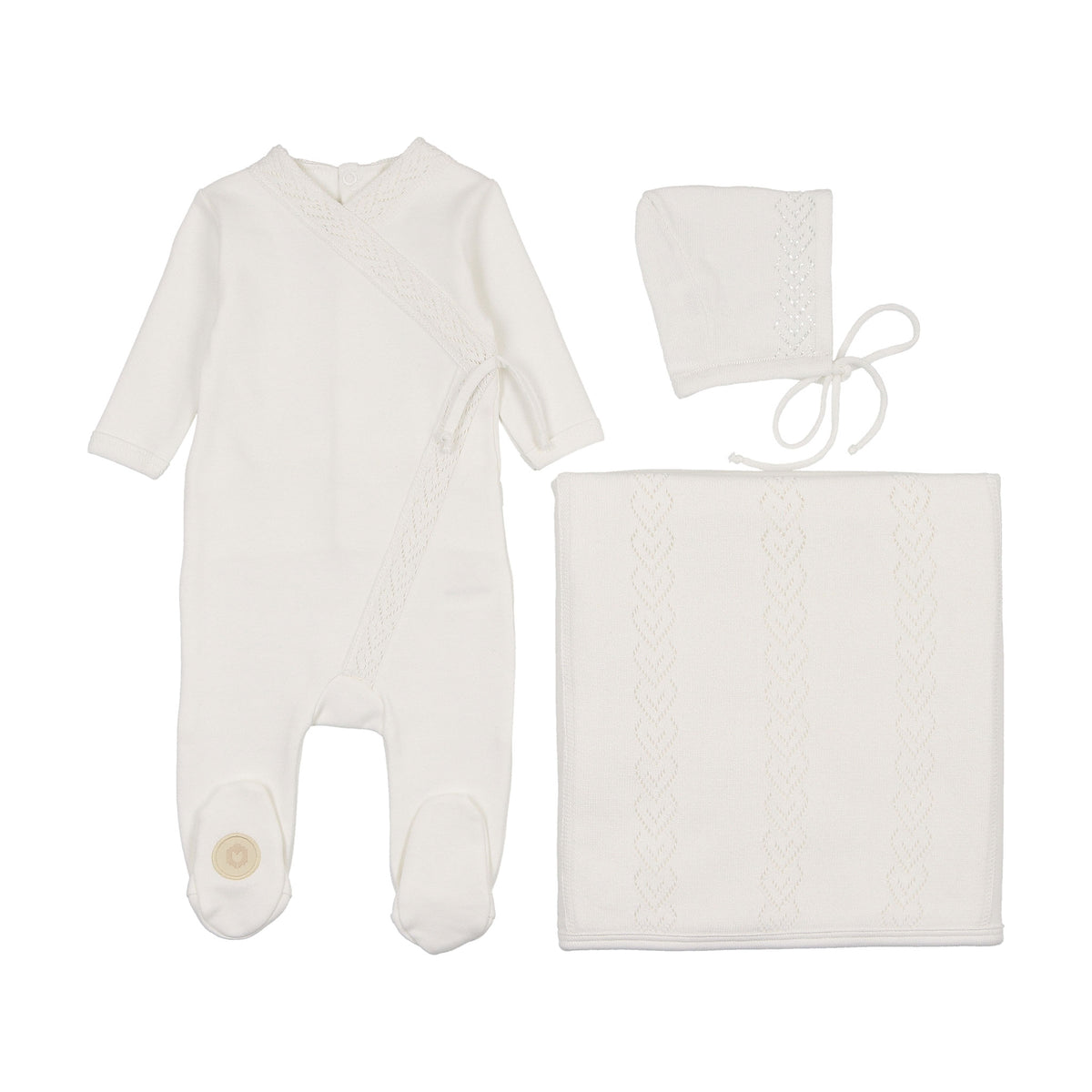 Knit Twist Layette Set – Mon Trésor Bebe