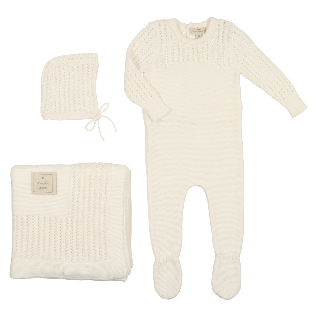 Precious Purl Knit Layette Set – Mon Trésor Bebe
