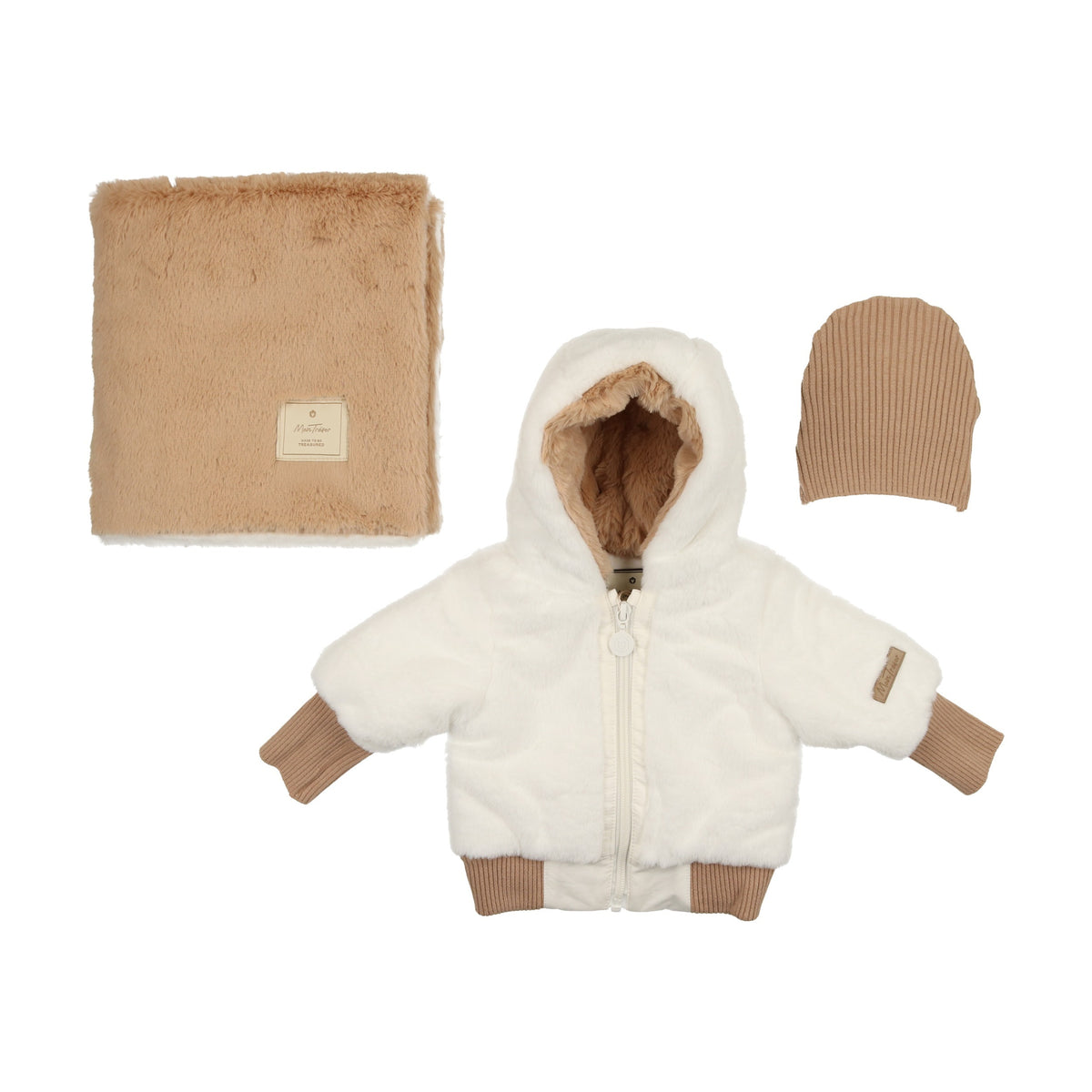 Fur-get-me-not Jacket Layette Set – Mon Trésor Bebe
