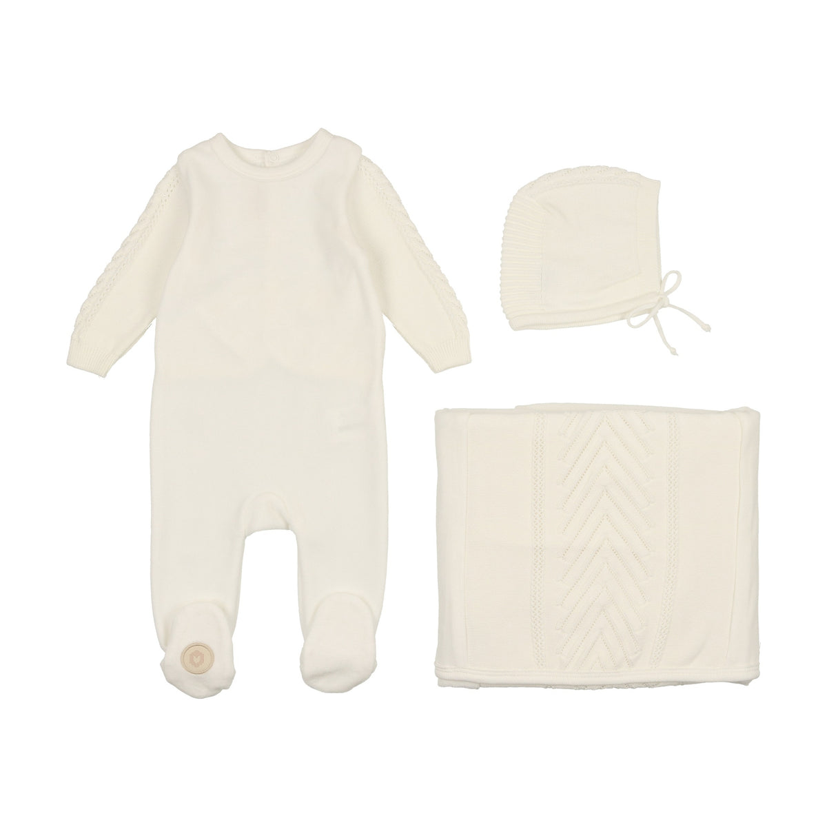 French Weave Layette Set – Mon Trésor Bebe