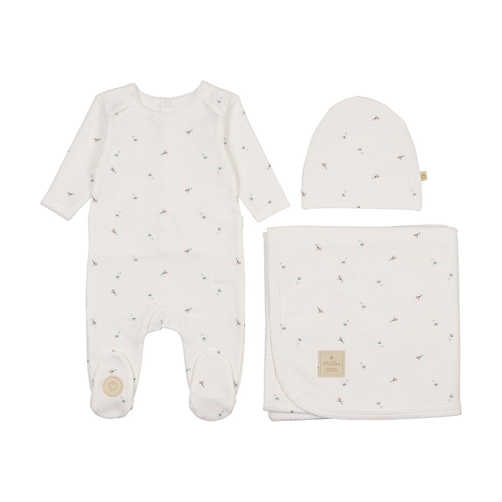 Plush Print Girls Layette Set – Mon Trésor Bebe