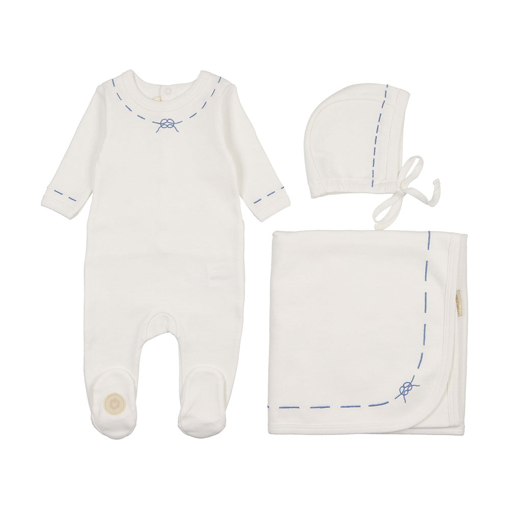 Soft Stitches Boys' Layette Set – Mon Trésor Bebe