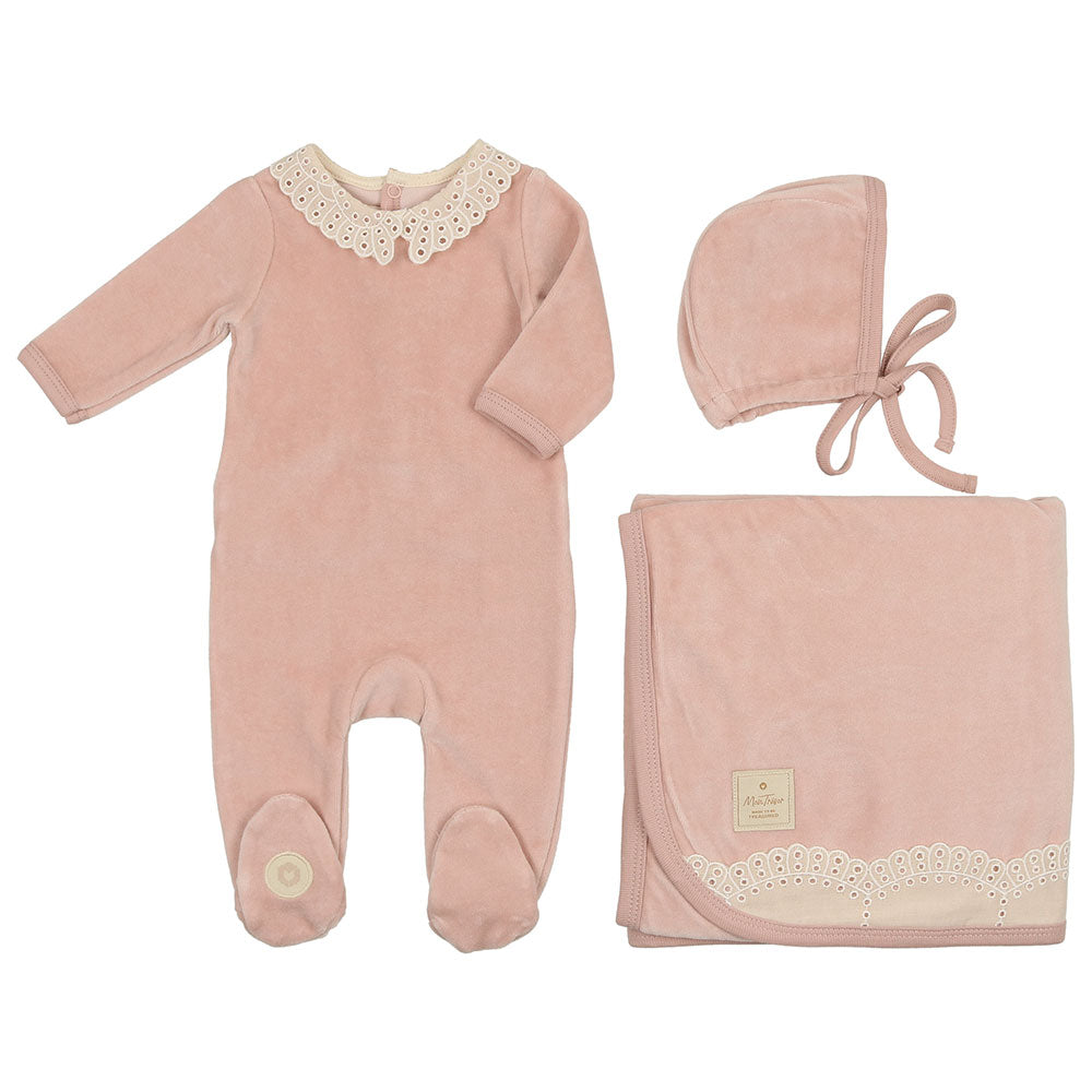 Tiny Eyelet Layette Set – Mon Trésor Bebe
